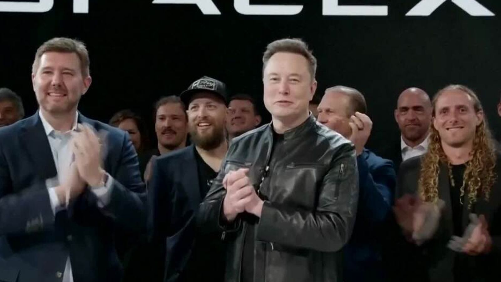 Moment bell rings to announce SpaceX going public | News UK Video News ...