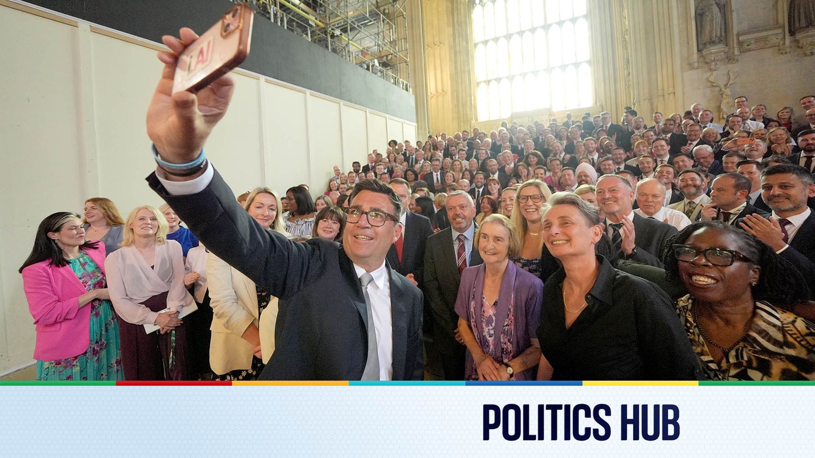 Politics latest: Starmer ally calls for 'swift transition' to Burnham ...