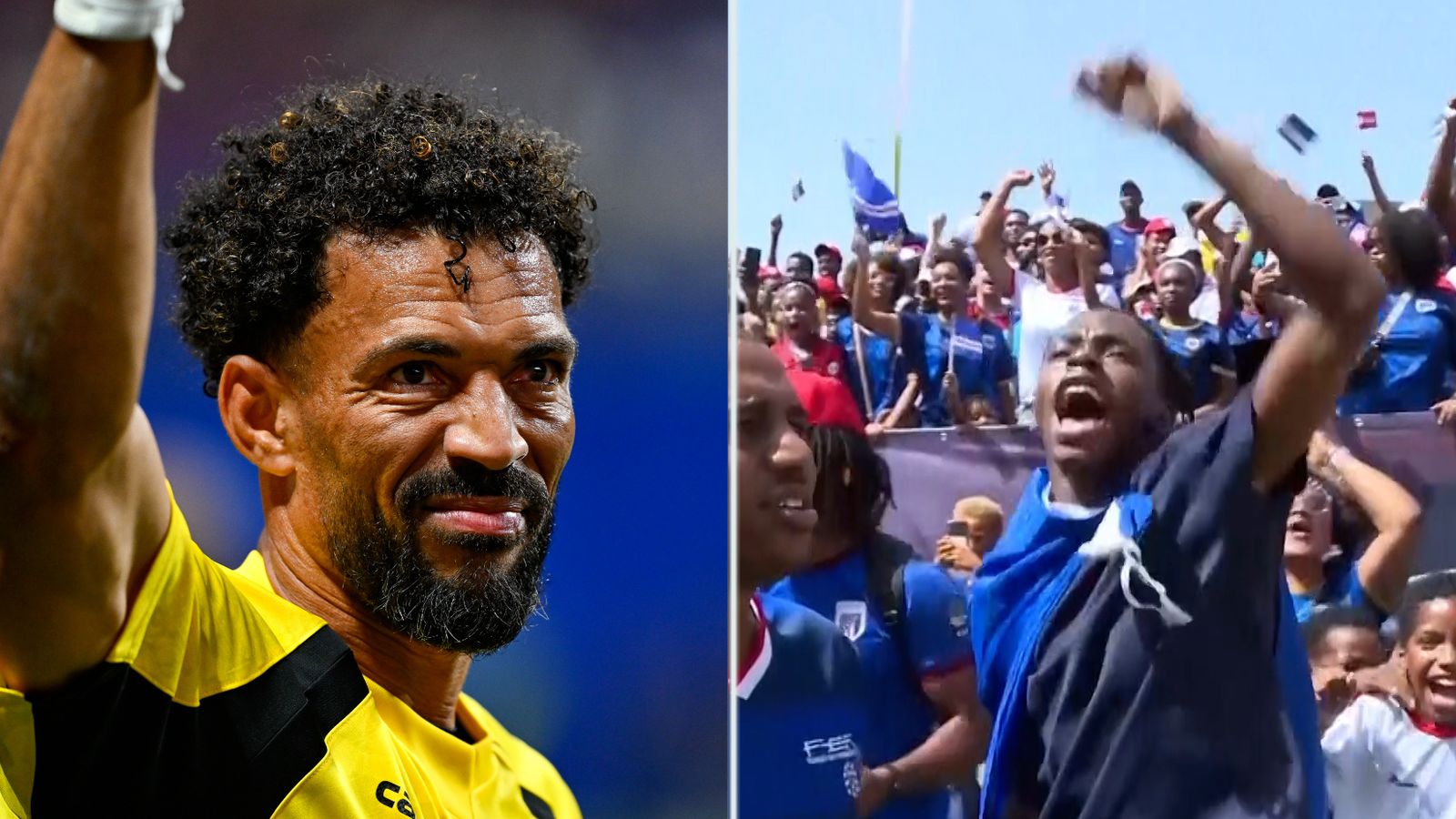 Cape Verde fans celebrate unexpected draw with Spain at World Cup ...