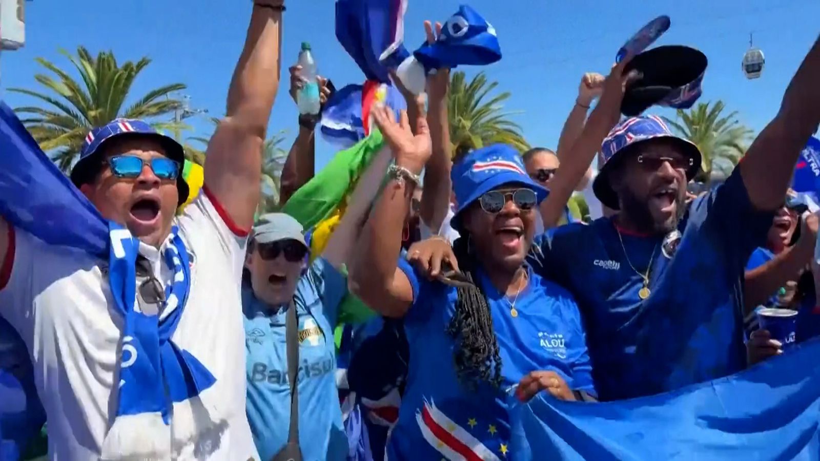 World Cup: Cape Verde fans celebrate second shock result as they draw ...