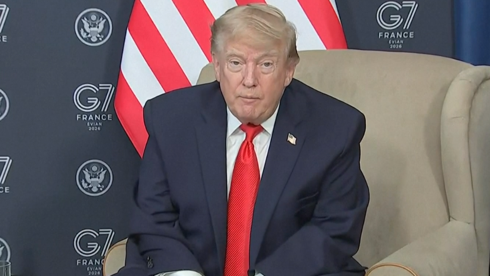 President Trump says he's 'not happy' with how Israel has handled its ...