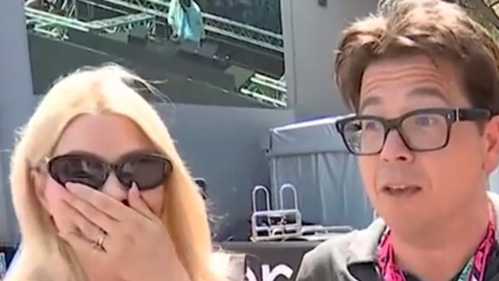 Michael McIntyre and Holly Willoughby swept away by Kardashians ...