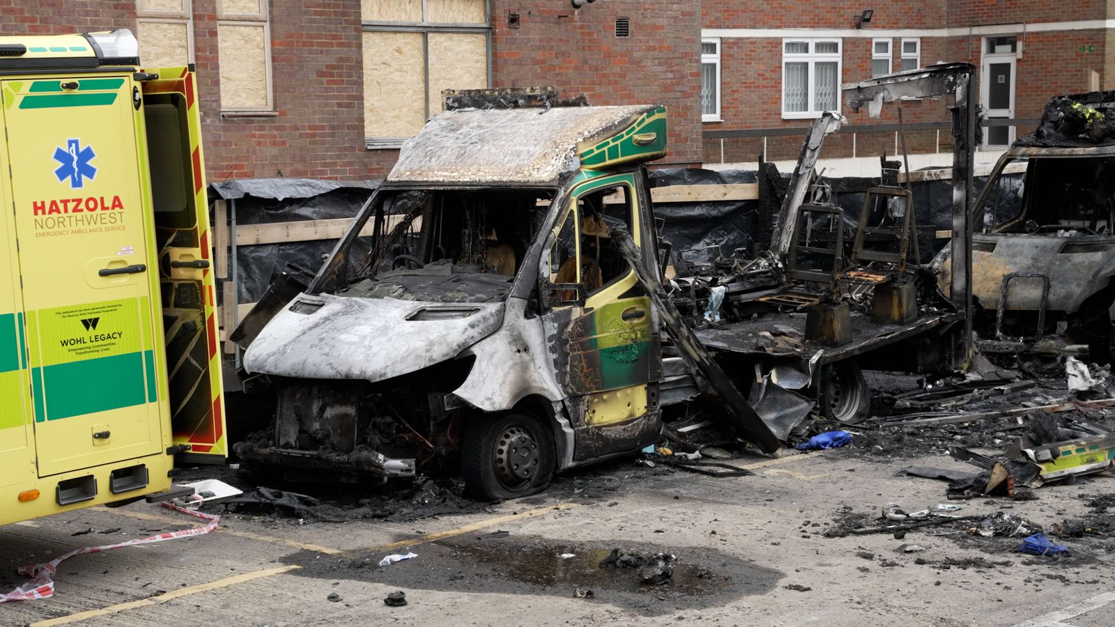 Man charged in connection with alleged Golders Green ambulance arson ...
