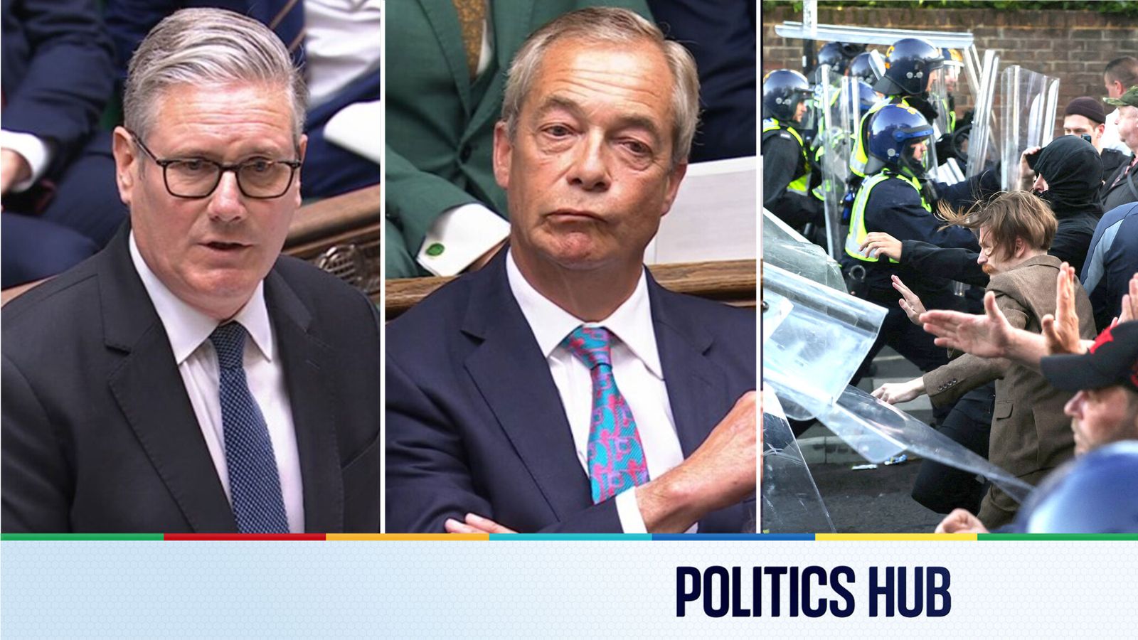 Politics latest: Starmer accuses Farage of 'exploiting' death of Henry ...