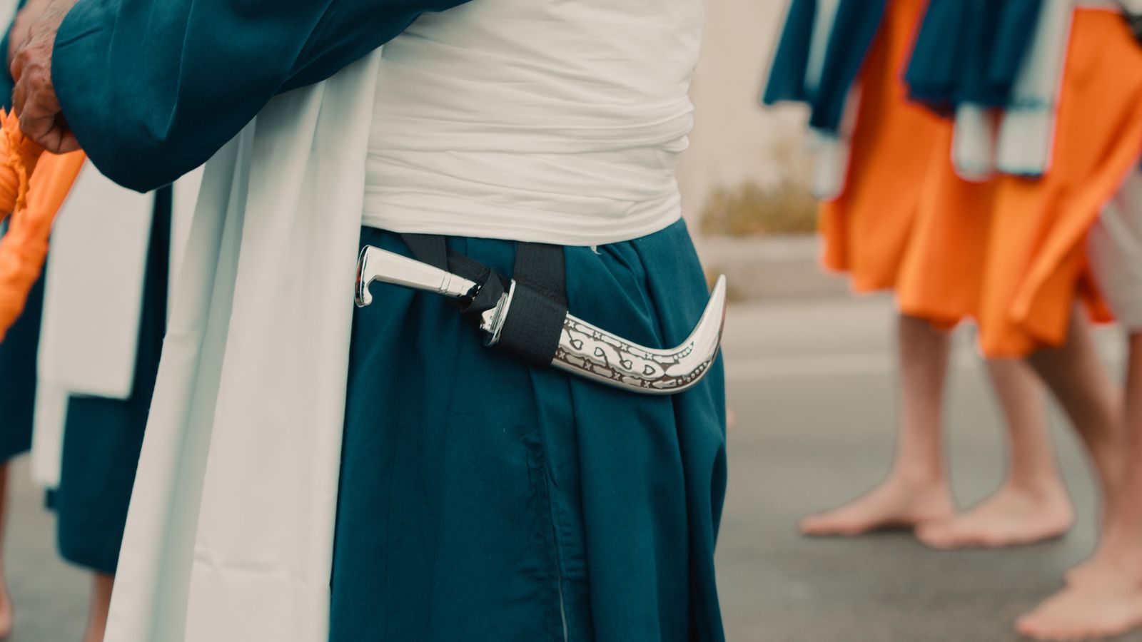 Sikh community defends wearing ceremonial dagger | UK News | Sky News