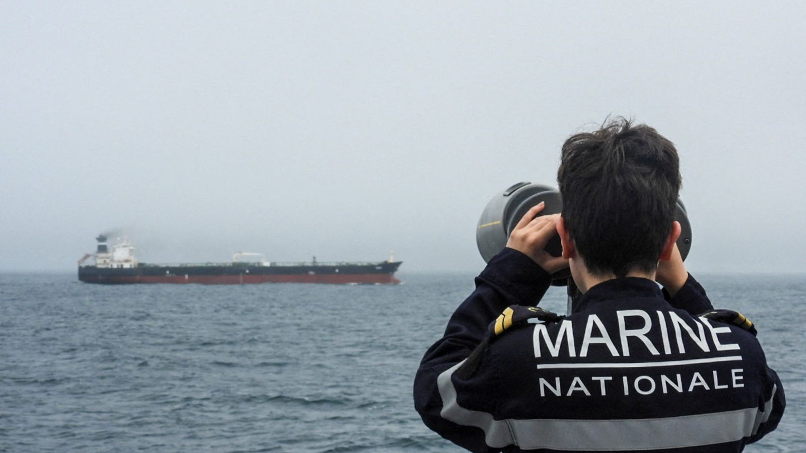 French navy intercepts sanctioned tanker from Russia | World News | Sky ...