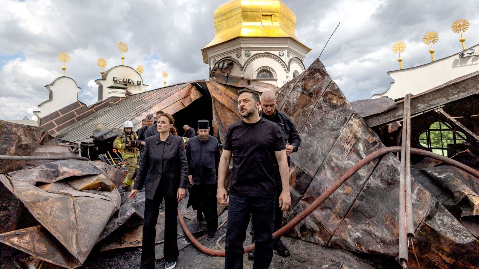 Ukraine war latest: Russia claims US-made missile hit Kyiv monastery ...