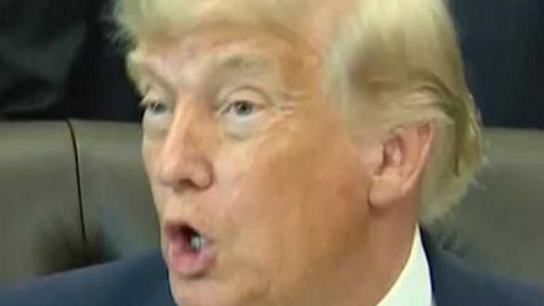 Watch: President Trump speaks from Oval Office | News UK Video News ...
