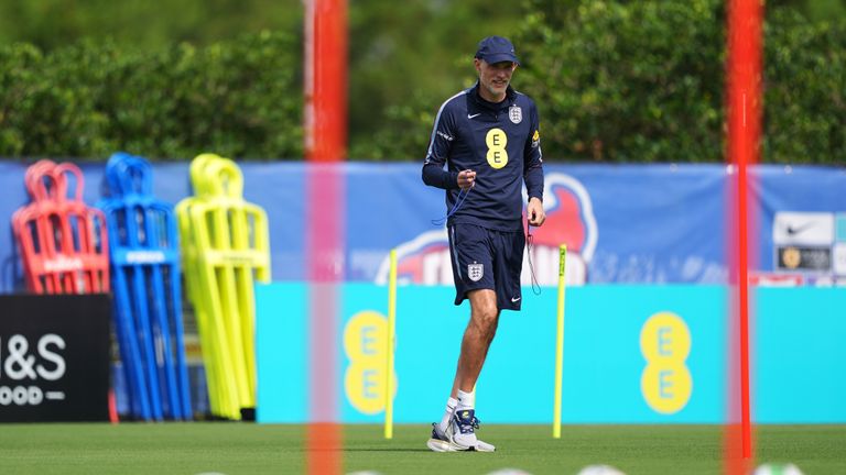 Watch England World Cup squad train in Florida | UK News | Sky News