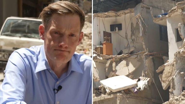 Sky News goes on board Jordanian plane dropping aid over Gaza | World ...