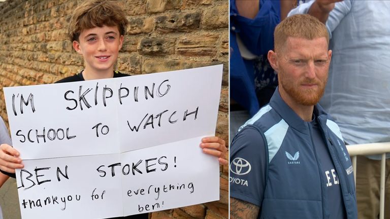 Excitement and anxiety from England fans in central London | News UK ...