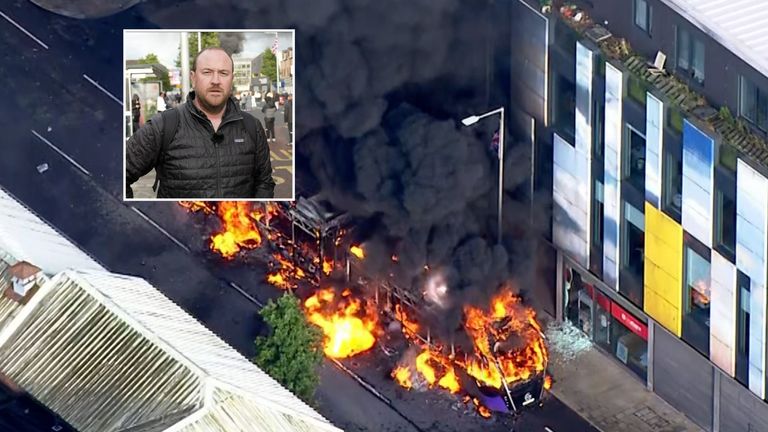Belfast attack latest: Fires started in city - as suspect, 30, charged ...