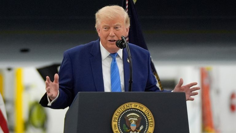 Watch: President Trump speaks from Oval Office | News UK Video News ...
