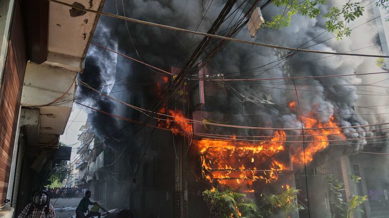 Watch in full as officials gave update after New York apartment ...