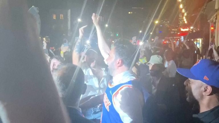 Mayor Zohran Mamdani celebrates Knicks NBA championship victory with ...