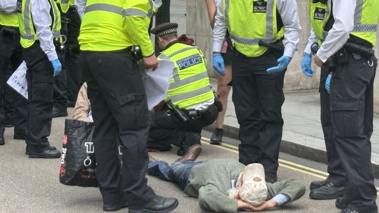 Palestine Action latest: Protesters removed by police after legal win ...