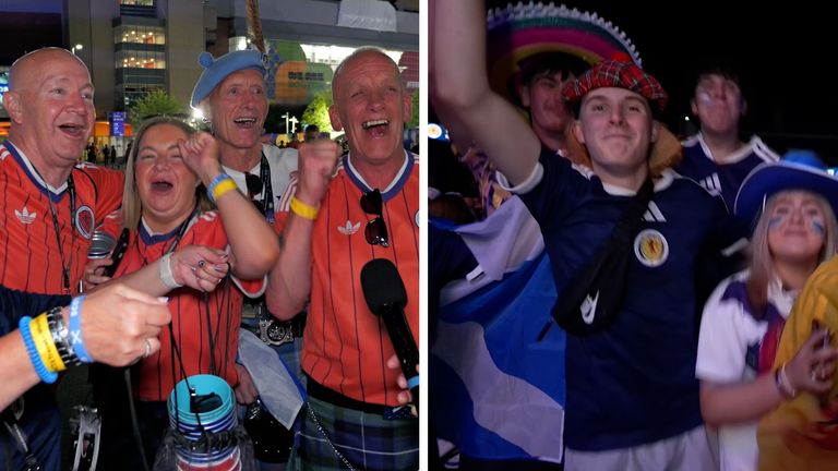 'No Scotland, no party!': Tartan Army in Boston and Glasgow celebrate ...