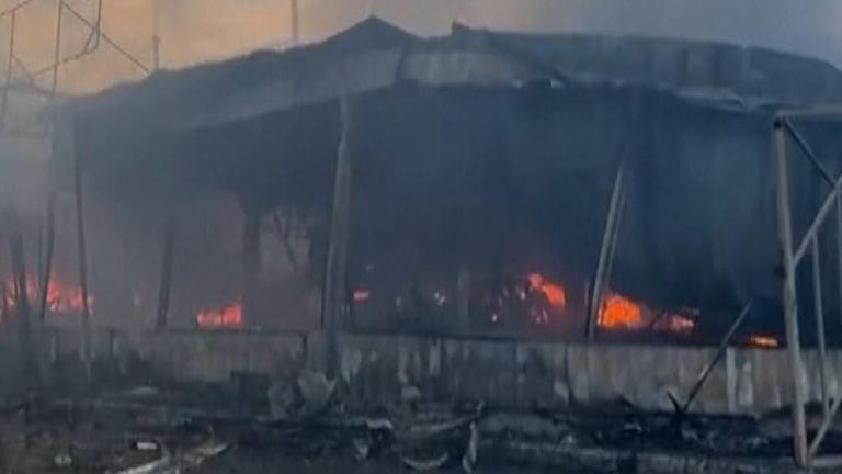 Ukraine war latest: Russia claims US-made missile hit Kyiv monastery ...
