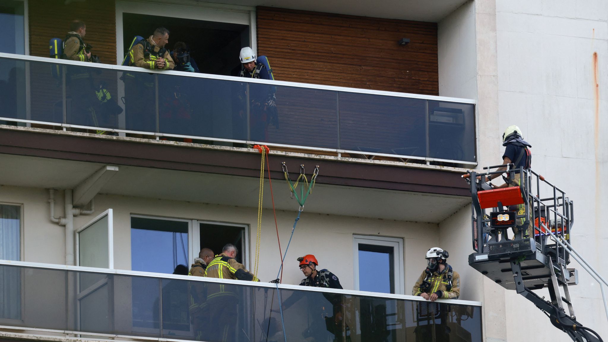 At least six people killed in Belgian apartment block fire | World News ...