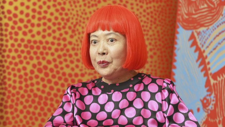 Iconic Japanese artist Yayoi Kusama dies | Ents & Arts News | Sky News